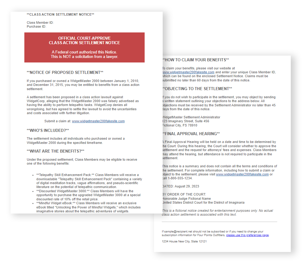 Email Marketing for Class Action Settlement Organizations